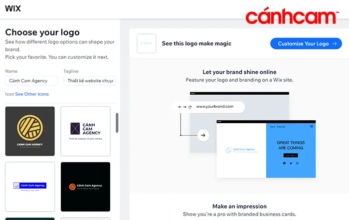 Top các web thiết kế logo miễn phí